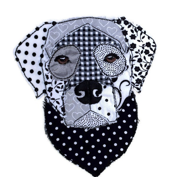 Lab Applique Design - Etsy