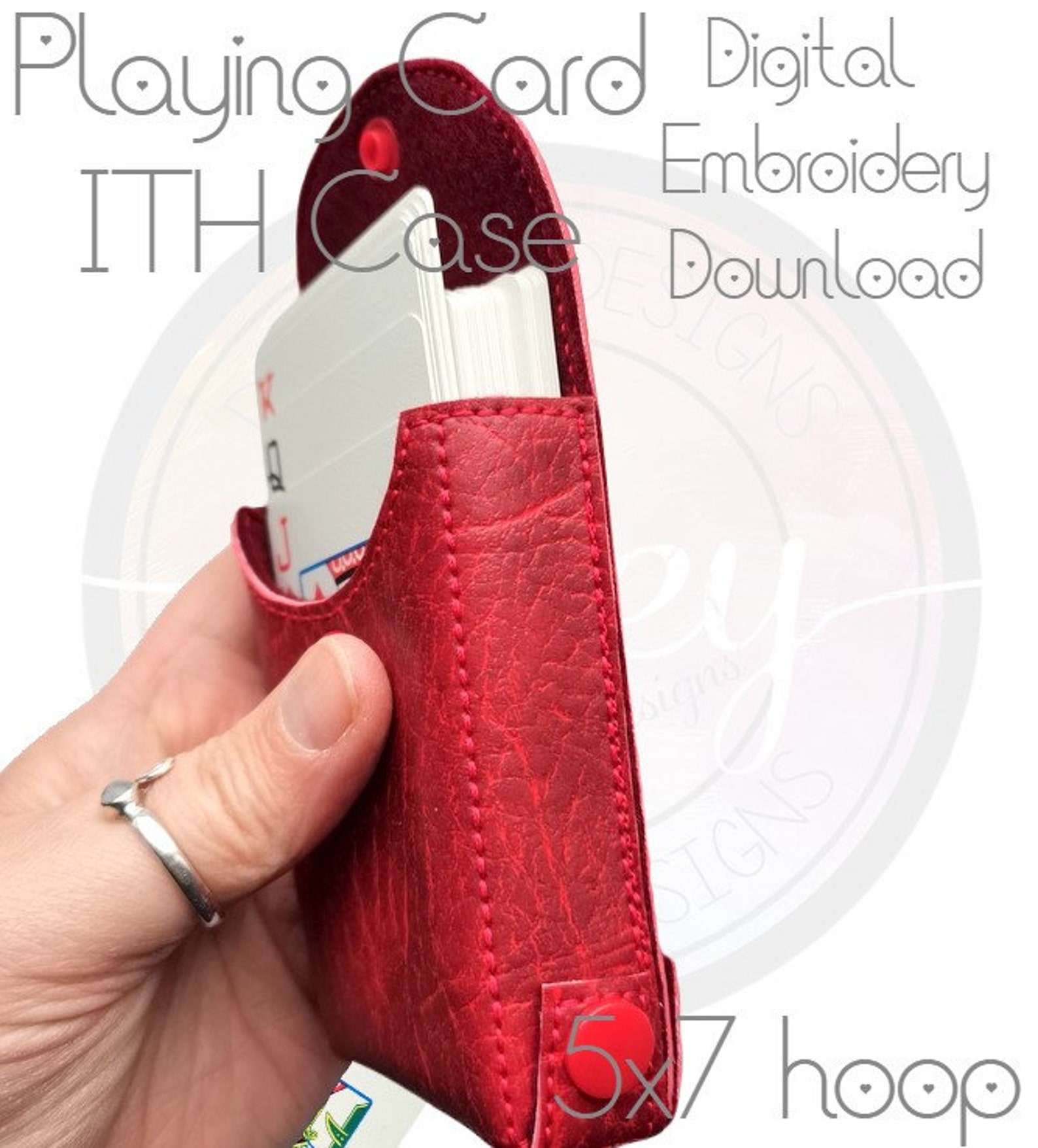 Playing Card Case 3D Pouch Playing Cards Bag Digital - Etsy