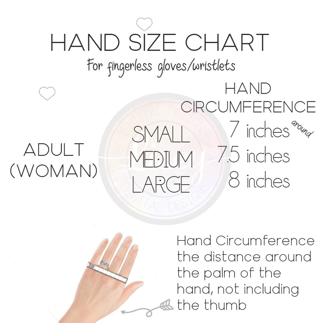 Wristlets SET Fingerless Gloves All 3 Sizes Poinsettia - Etsy Canada