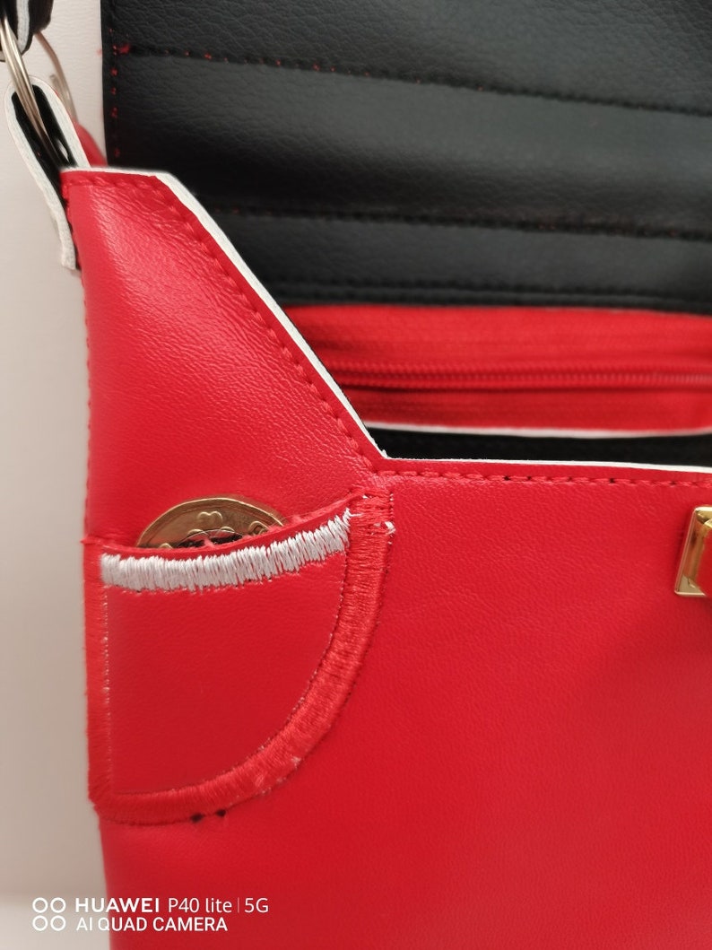 Santa Purse With Bag Ho Ho Ho Strap Design Christmas | Etsy