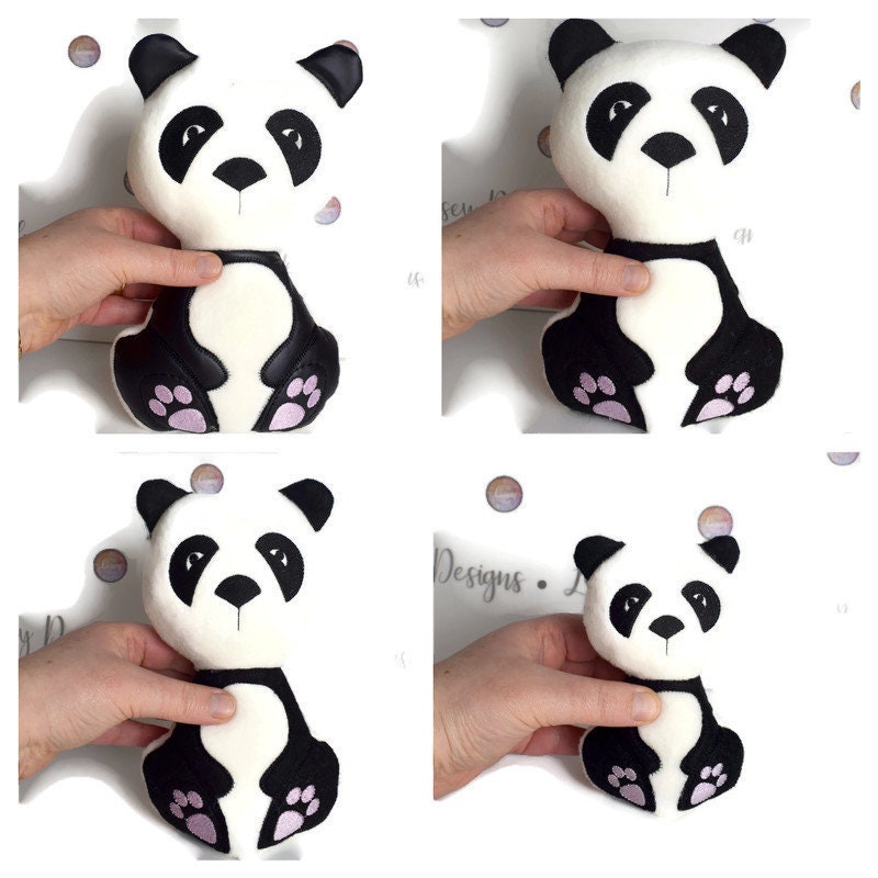 Panda Plush, ITH, More Than 1 Size Available, Email Download Design ...
