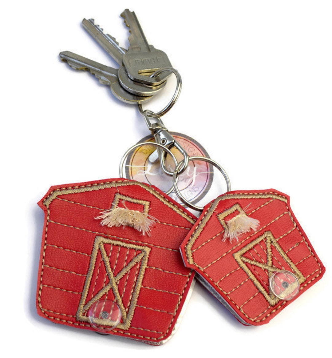 DIGITAL PATTERN, Barn Key Fob, 3D Hay, Double Sided, Photo, ITH ...