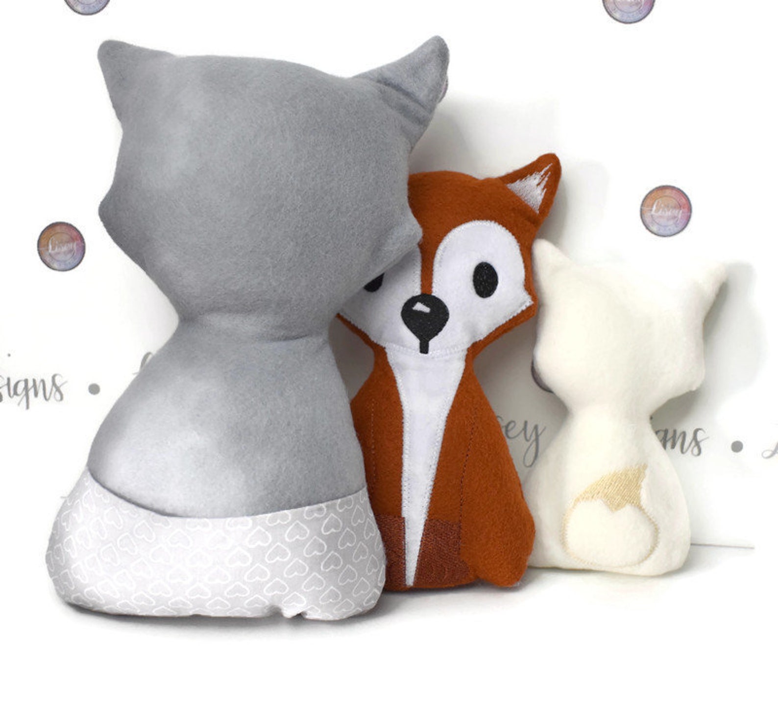 Fox Plush, ITH, Red Fox, Stuffie, More Than 1 Size Available, Email ...