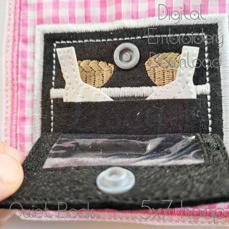 Cooking Page for Quiet Book Washing Interactive Play - Etsy UK