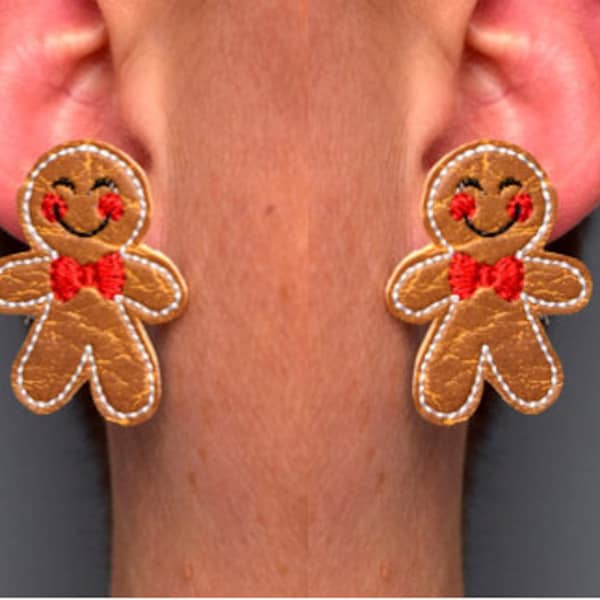 Gingerbread Embroidery Pattern - Etsy