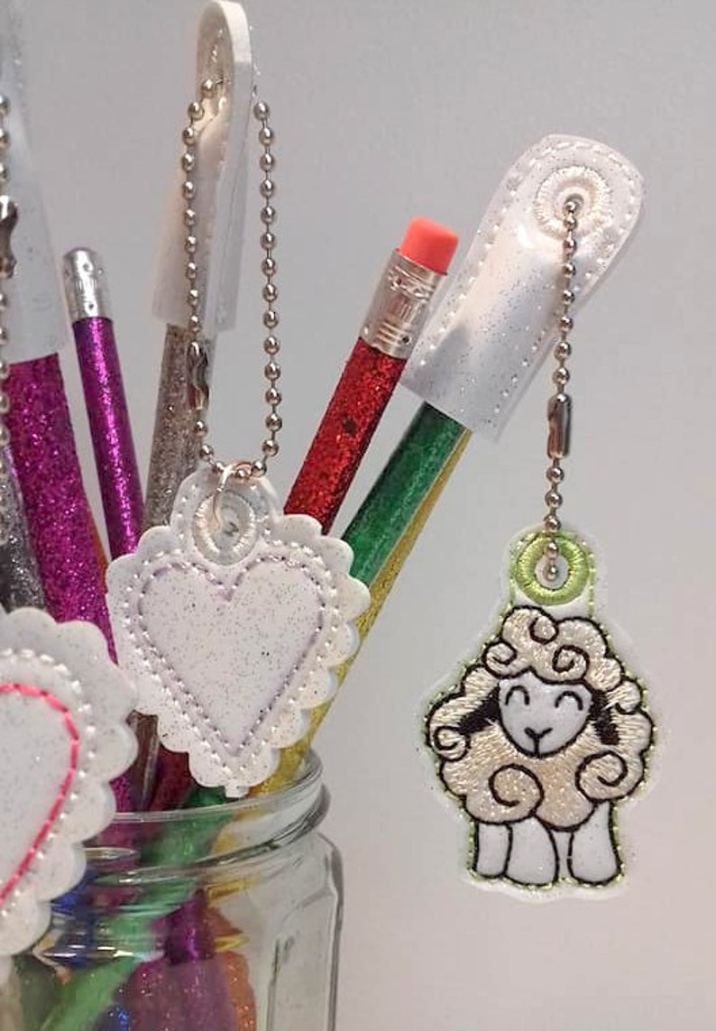 DIGITAL PATTERN, Pencil Tops, Tips for Charms, Hangers, Embroidery ...