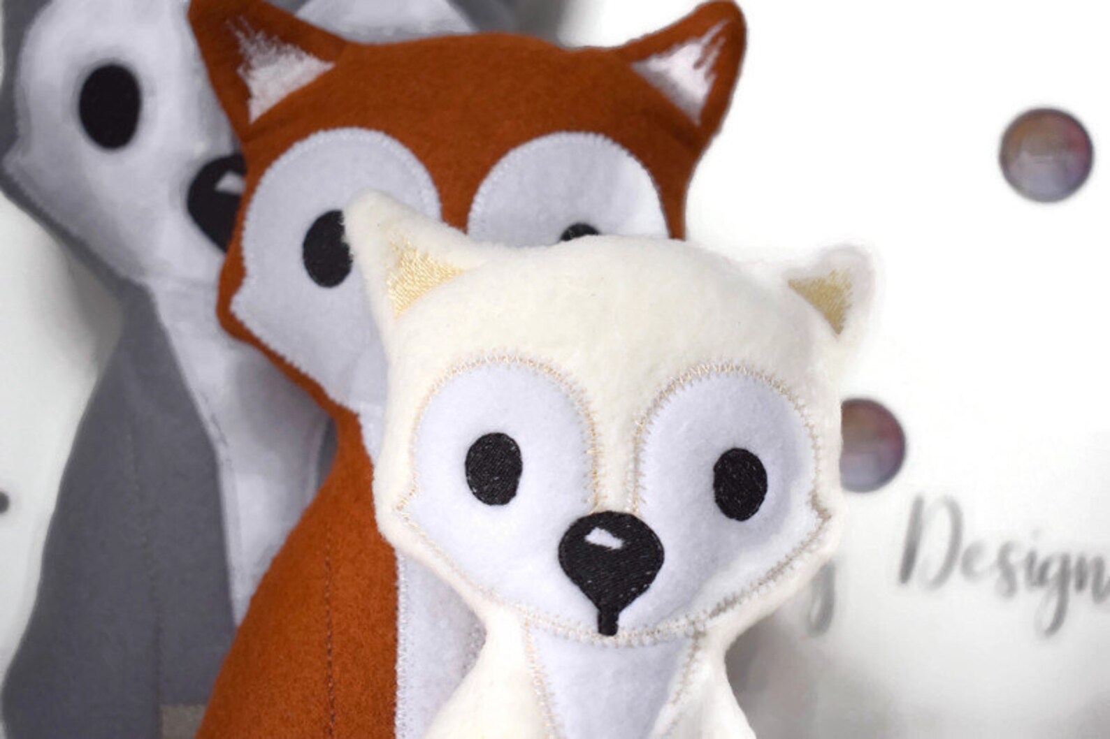 Fox Plush, ITH, Red Fox, Stuffie, More Than 1 Size Available, Email ...
