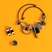 Avant Garde Black and White Collar or Set by Your Choice. Unusual ...