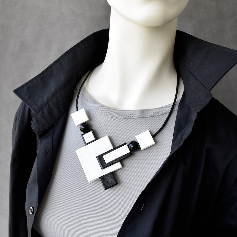 Necklace Modern - Etsy