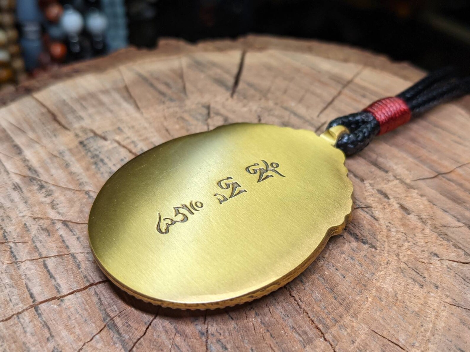 Bagua Amulet Melong Tibetan Mirror Defense Negative - Etsy