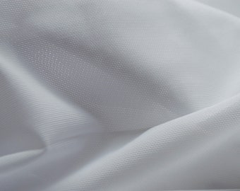 White Mesh Fabric - Etsy