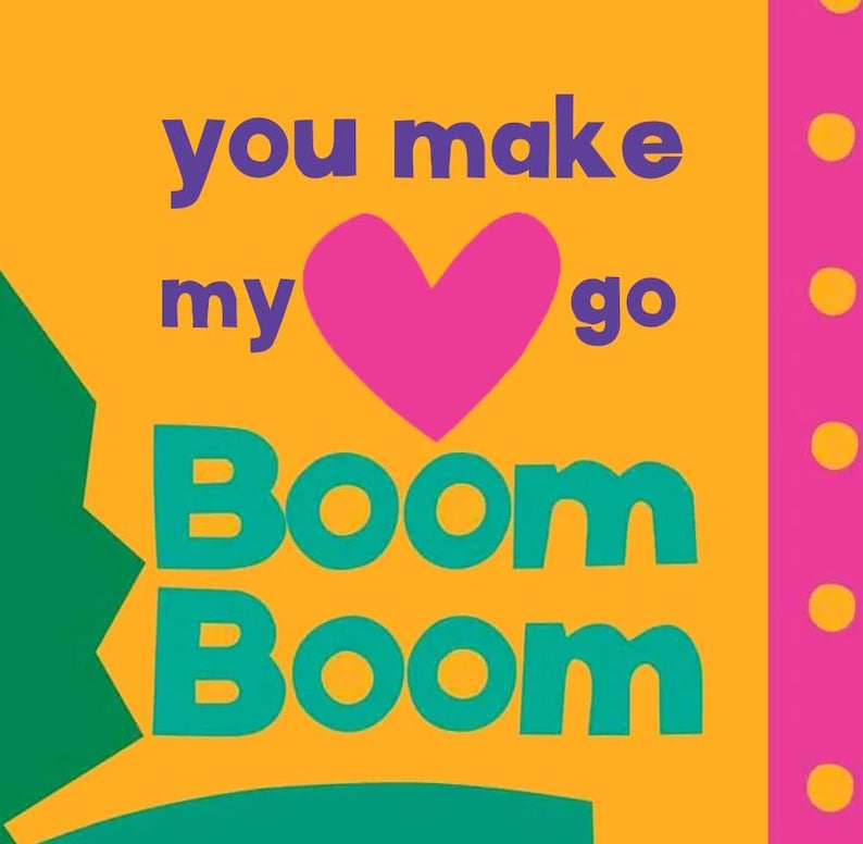 Chicka Chicka Boom Boom Themed Valentine's Day Card Printable - Etsy