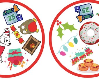 Christmas Spot It Game - Etsy