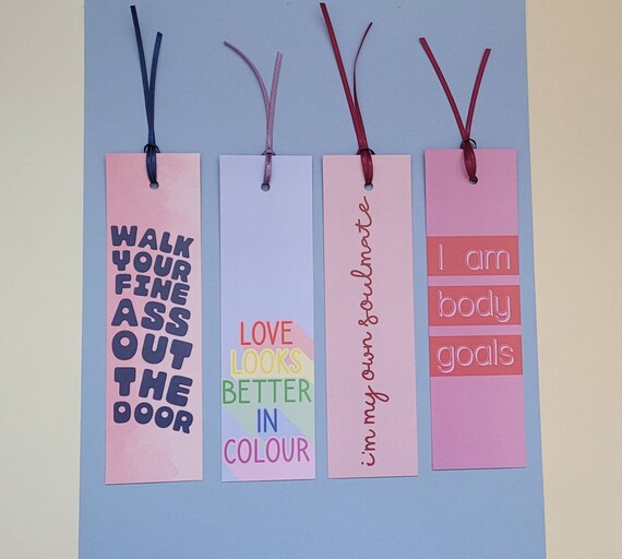 Lizzo Lyric Bookmarks Mix & Match With ANY Bookmark - Etsy UK