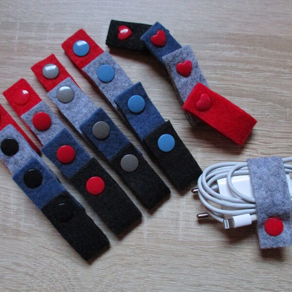 Felt Cable Organizer - Etsy