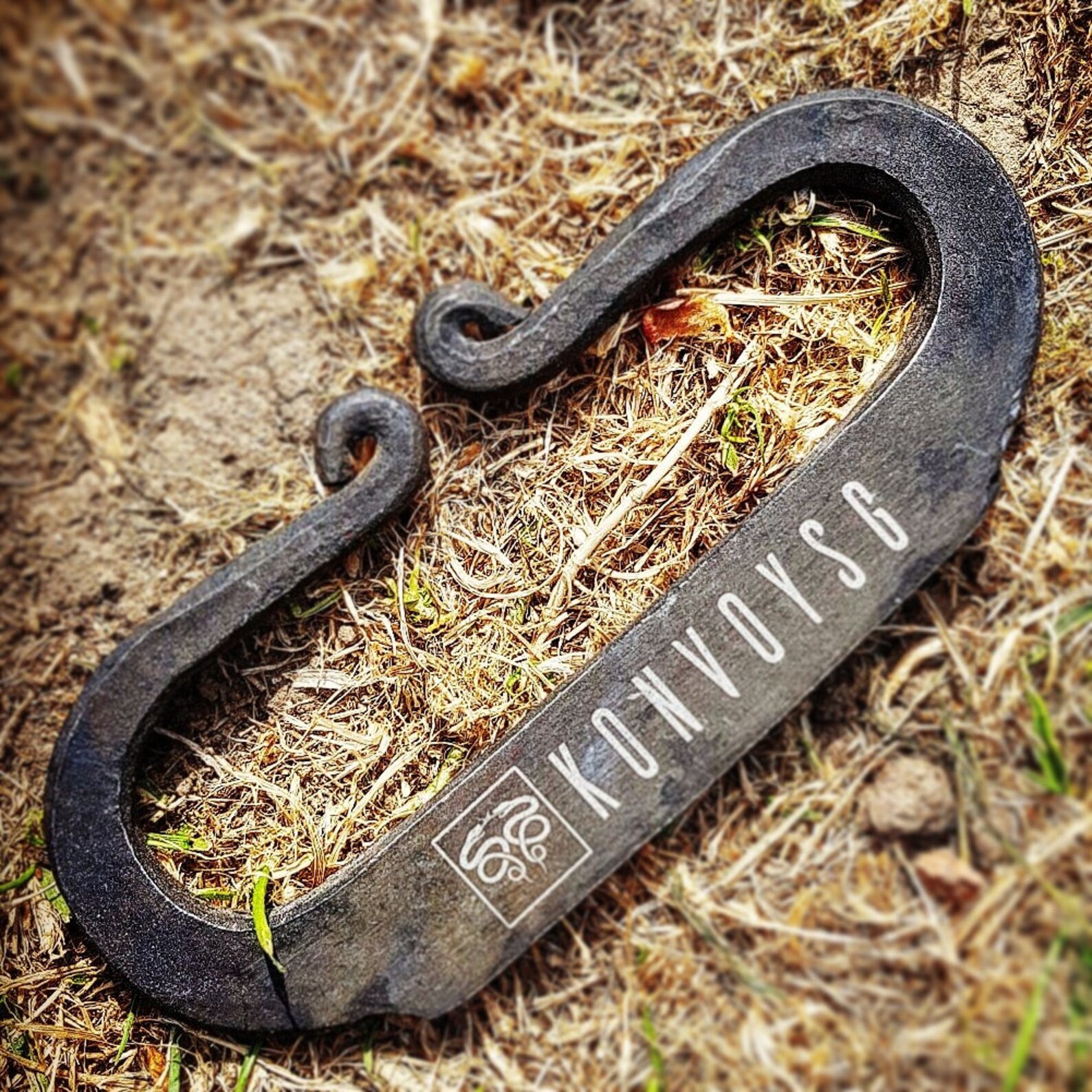 English Flint and Steel Fire Striker Traditional Hand Forged With Char ...