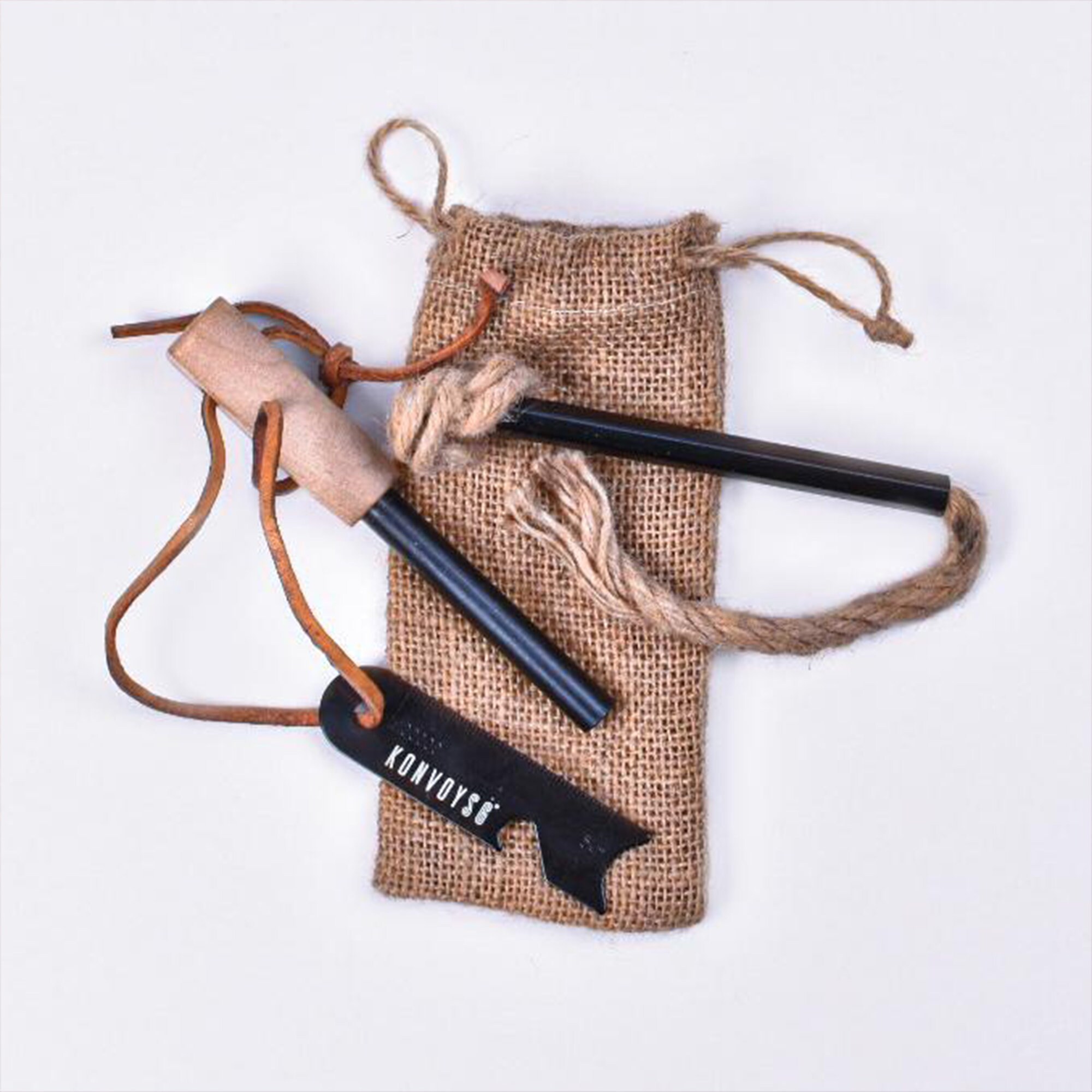 Magnesium Traditional Ferrocium Rod Firesteel Hemp Cord - Etsy