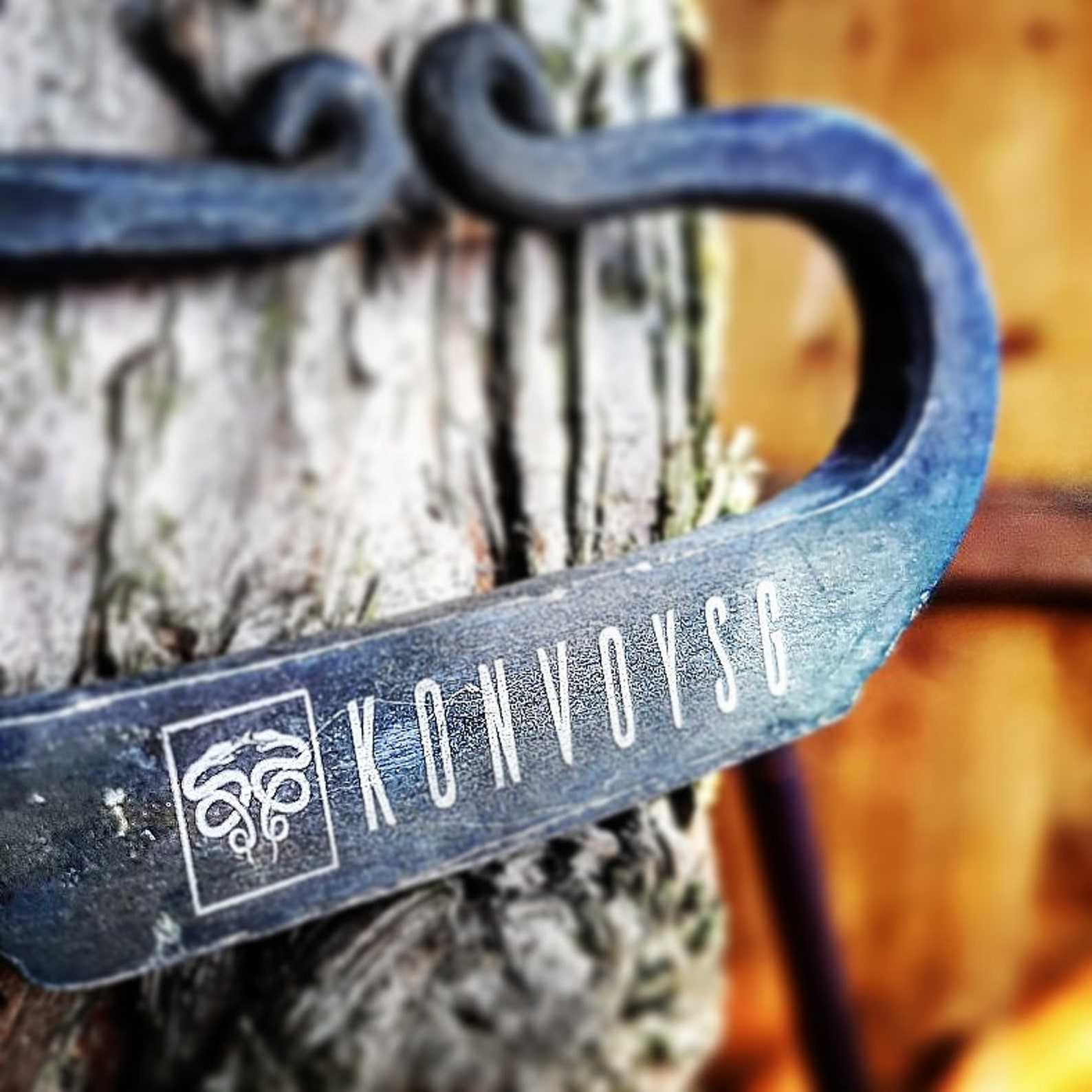 English Flint and Steel Fire Striker Traditional Hand Forged With Char ...