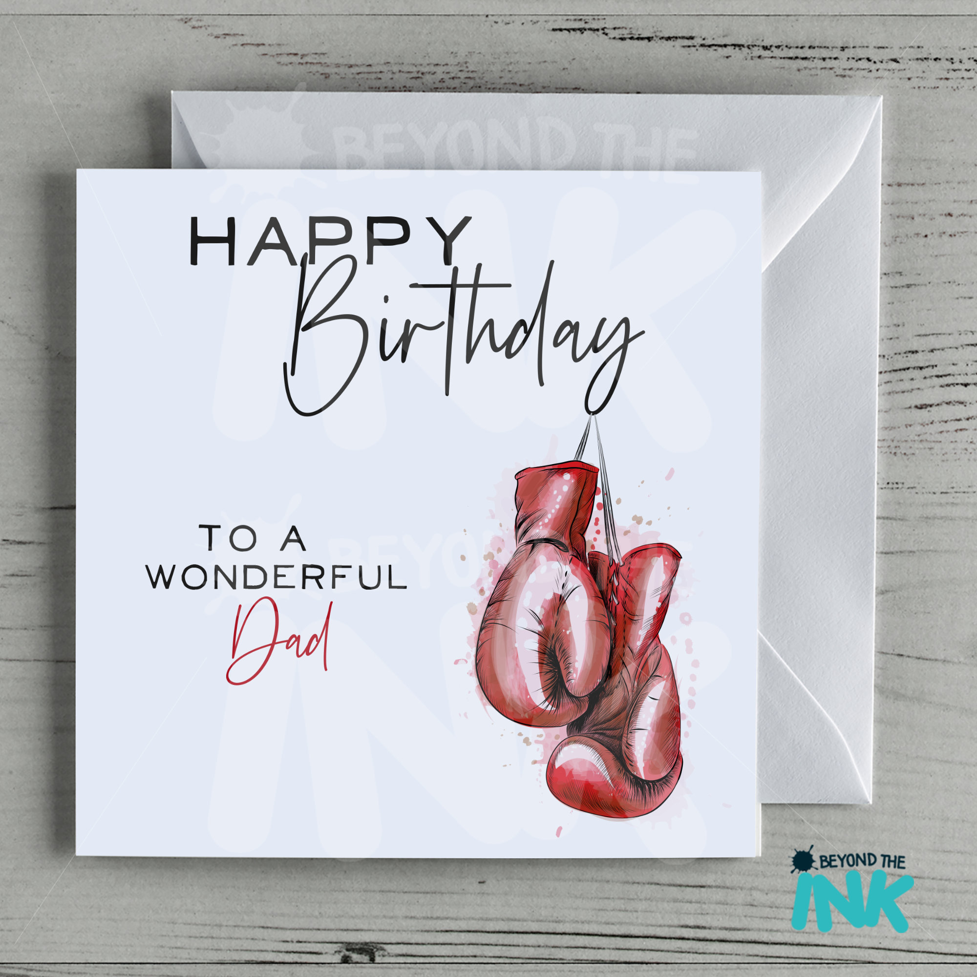 Personalised Boxing Birthday Card Boxer Card for Son Brother - Etsy