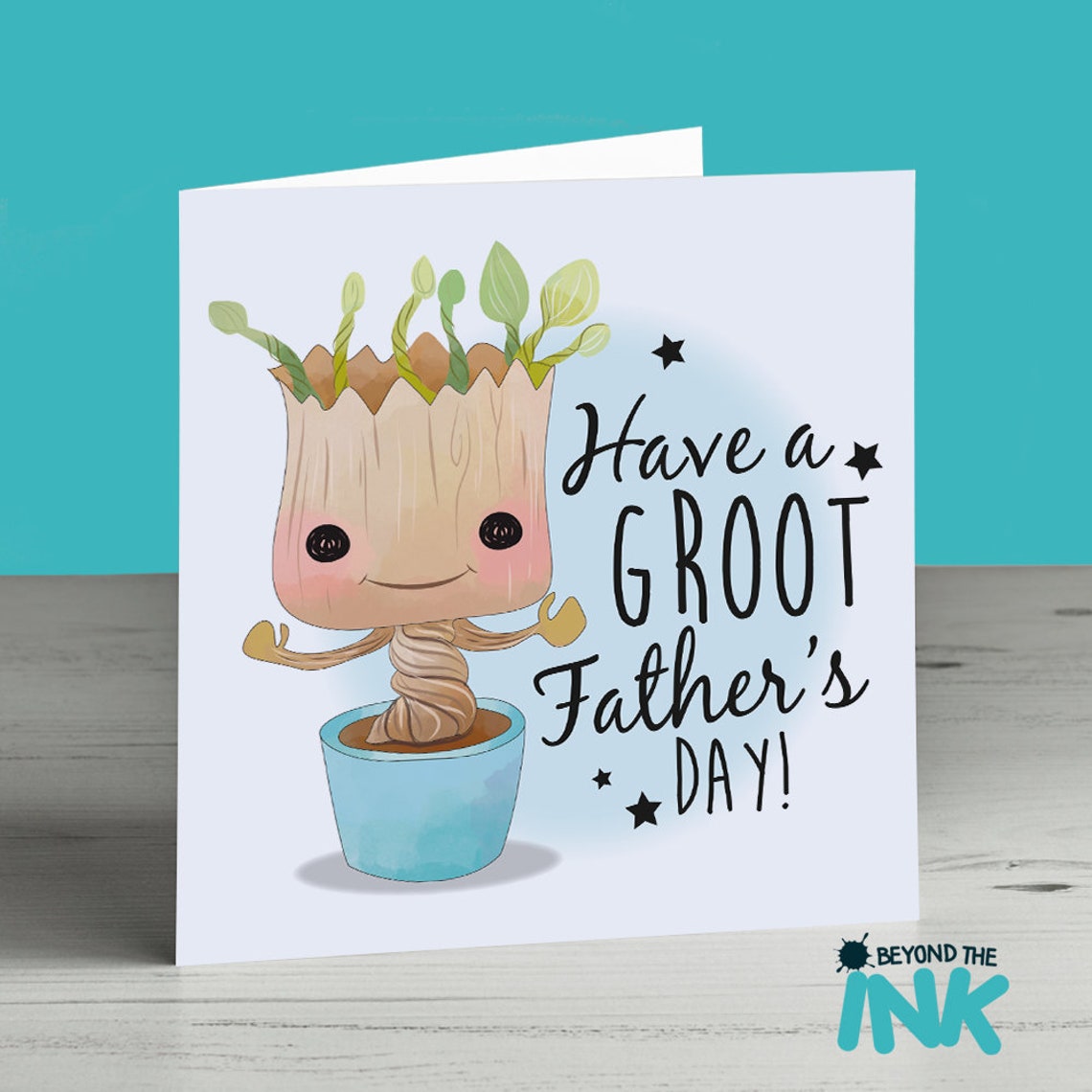 Have A Groot Fathers Day Dad Cute Father's Day Card - Etsy UK
