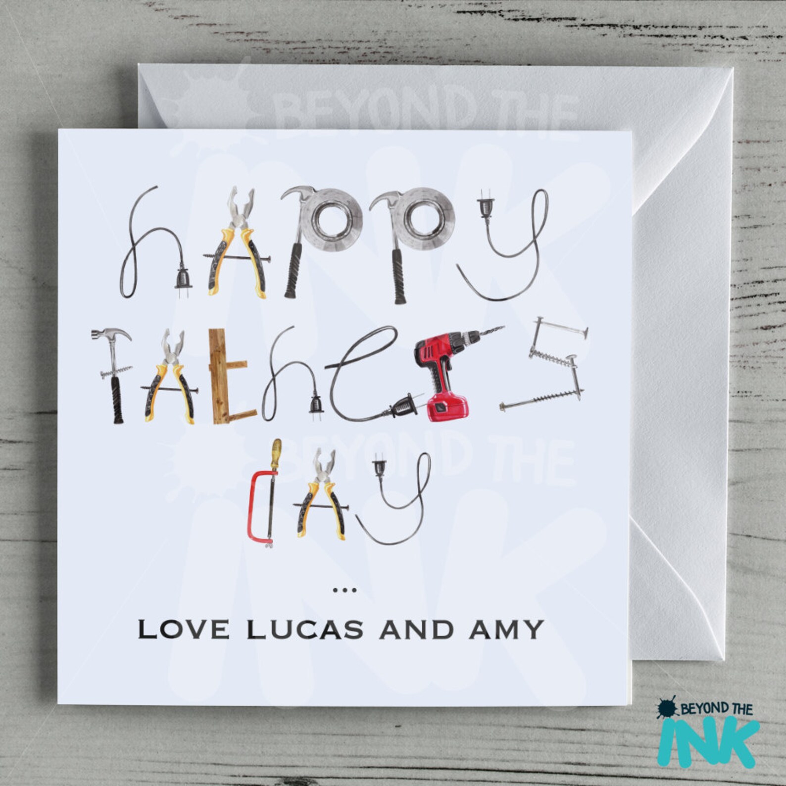 Personalised Father's Day Card for Dad Daddy Grandad | Etsy
