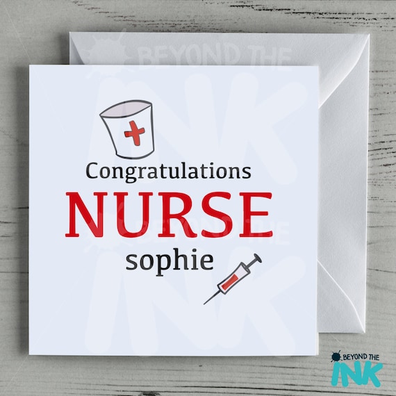 Congratulations New Job Nurse