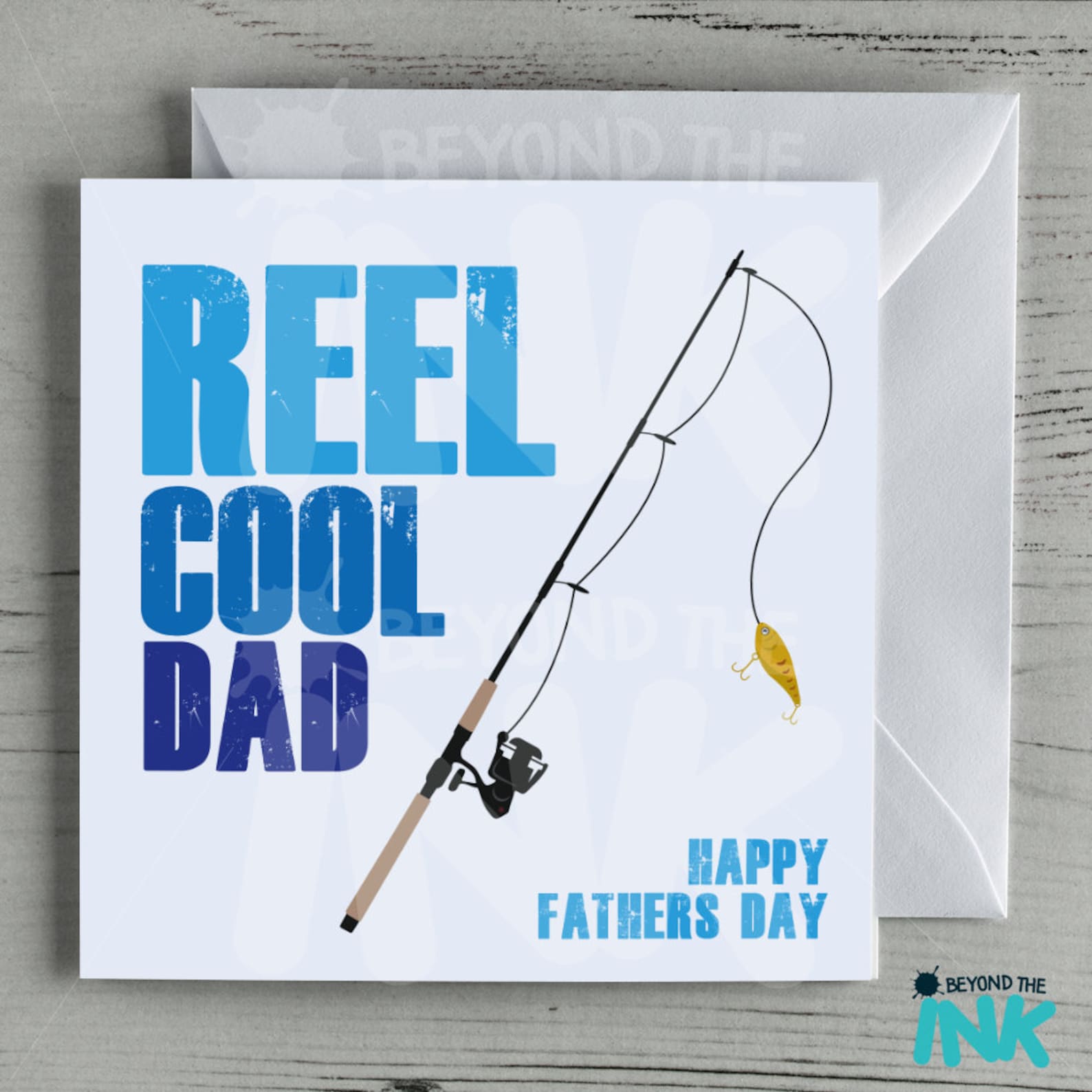 Fishing Fathers Day Card Card for Dad Fisherman Fathers | Etsy