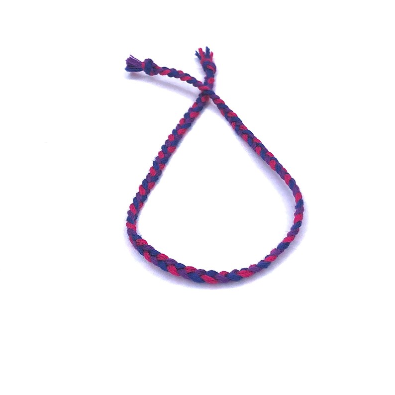 Subtle Bisexual Friendship Bracelet Bi Male Braid Armband - Etsy