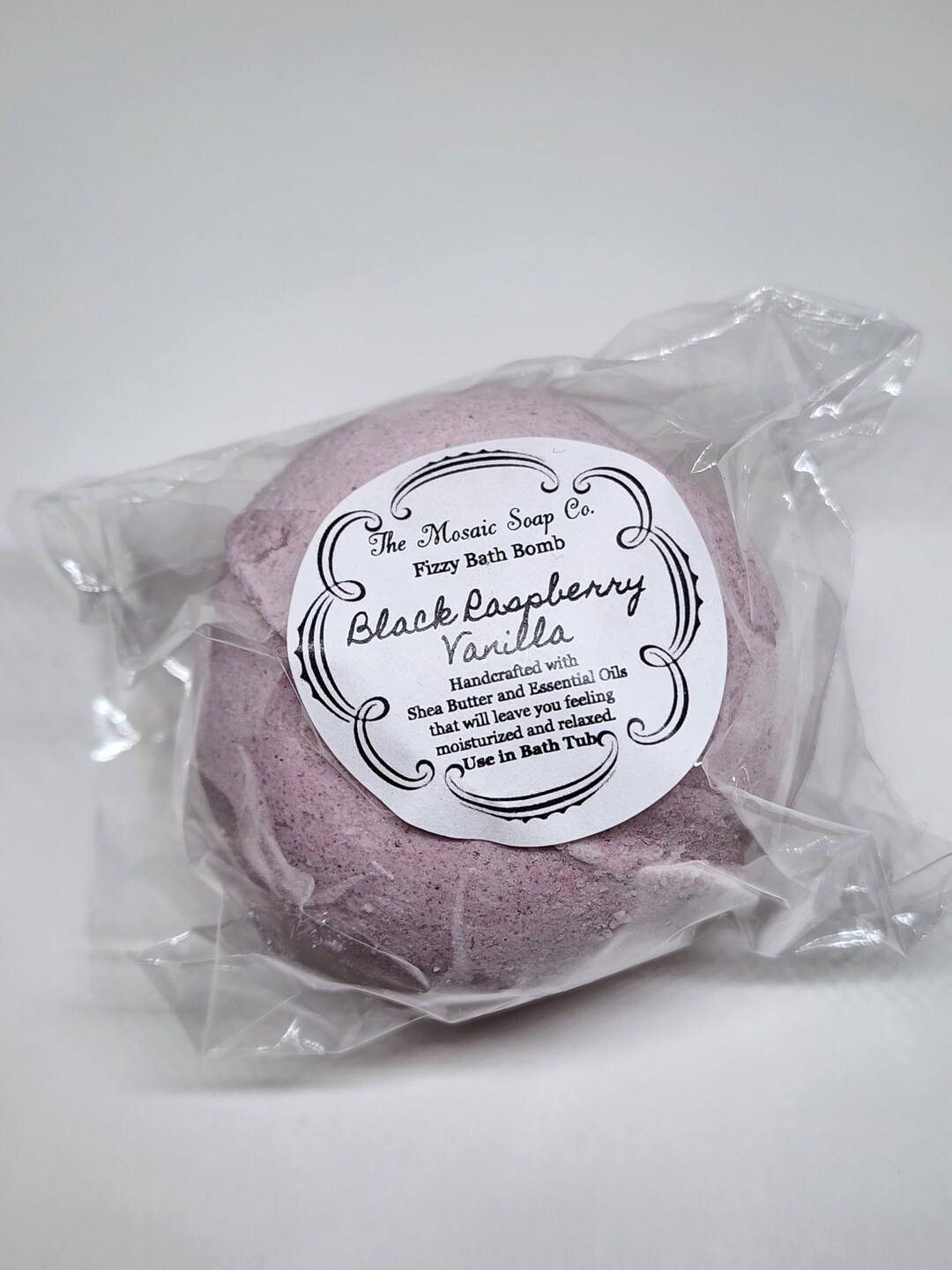 Black Raspberry Vanilla Bath Bomb | Spa Bath Fizzy - Etsy