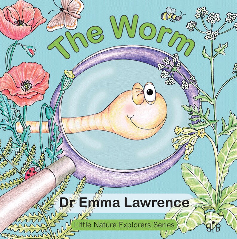 The Worm Book Little Nature Explorers Series by Dr Emma Lawrence Children's Picture Book ...