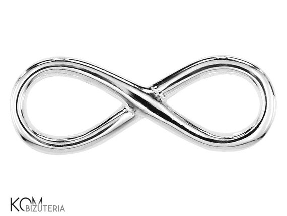 Silver 925 Infinity Symbol Charm W 71 1 Piece | Etsy