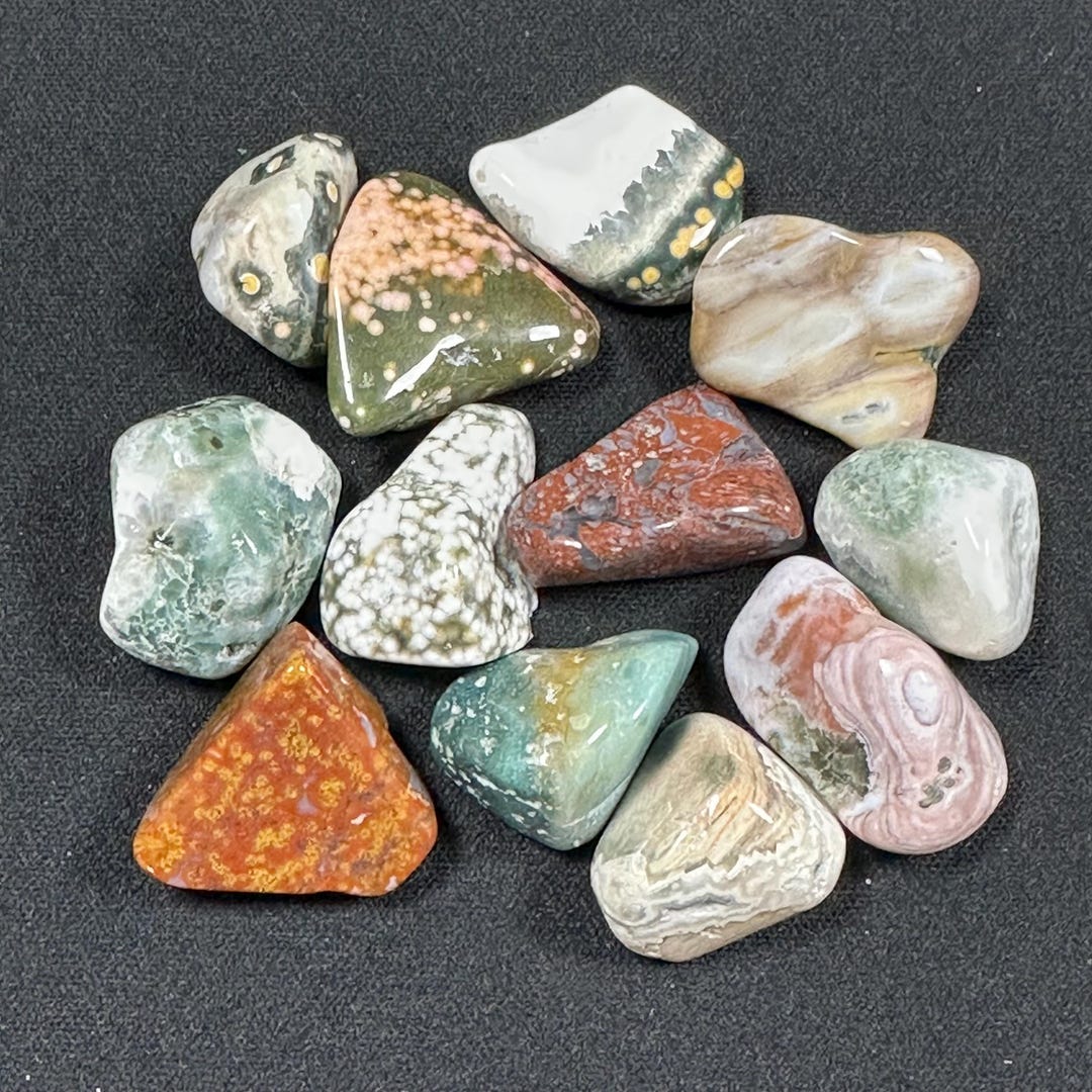 Ocean Jasper Tumbles 2-3 Cm 100g - Etsy