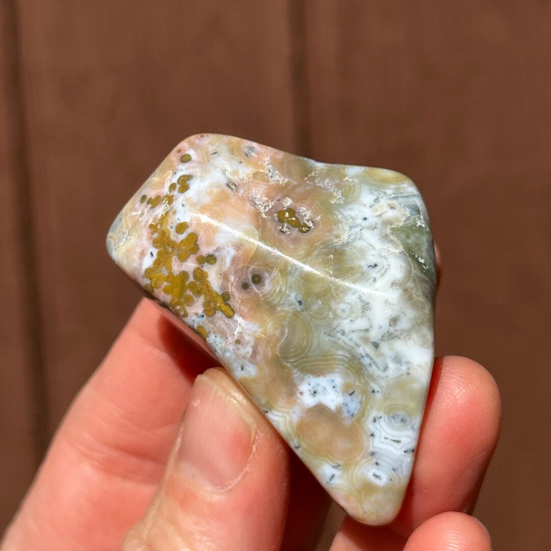 8th Vein Ocean Jasper Tumble - Etsy