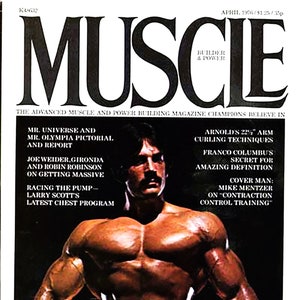 Muscle Builder & Power April, 1976 Complete DIGITAL DOWNLOAD Issue Mike ...