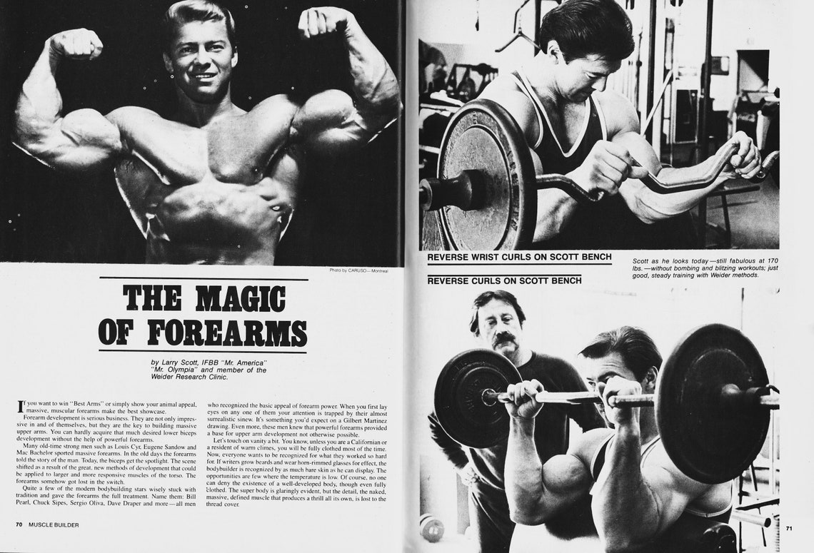 Muscle Builder & Power June, 1975 Bill Grant cover American ...