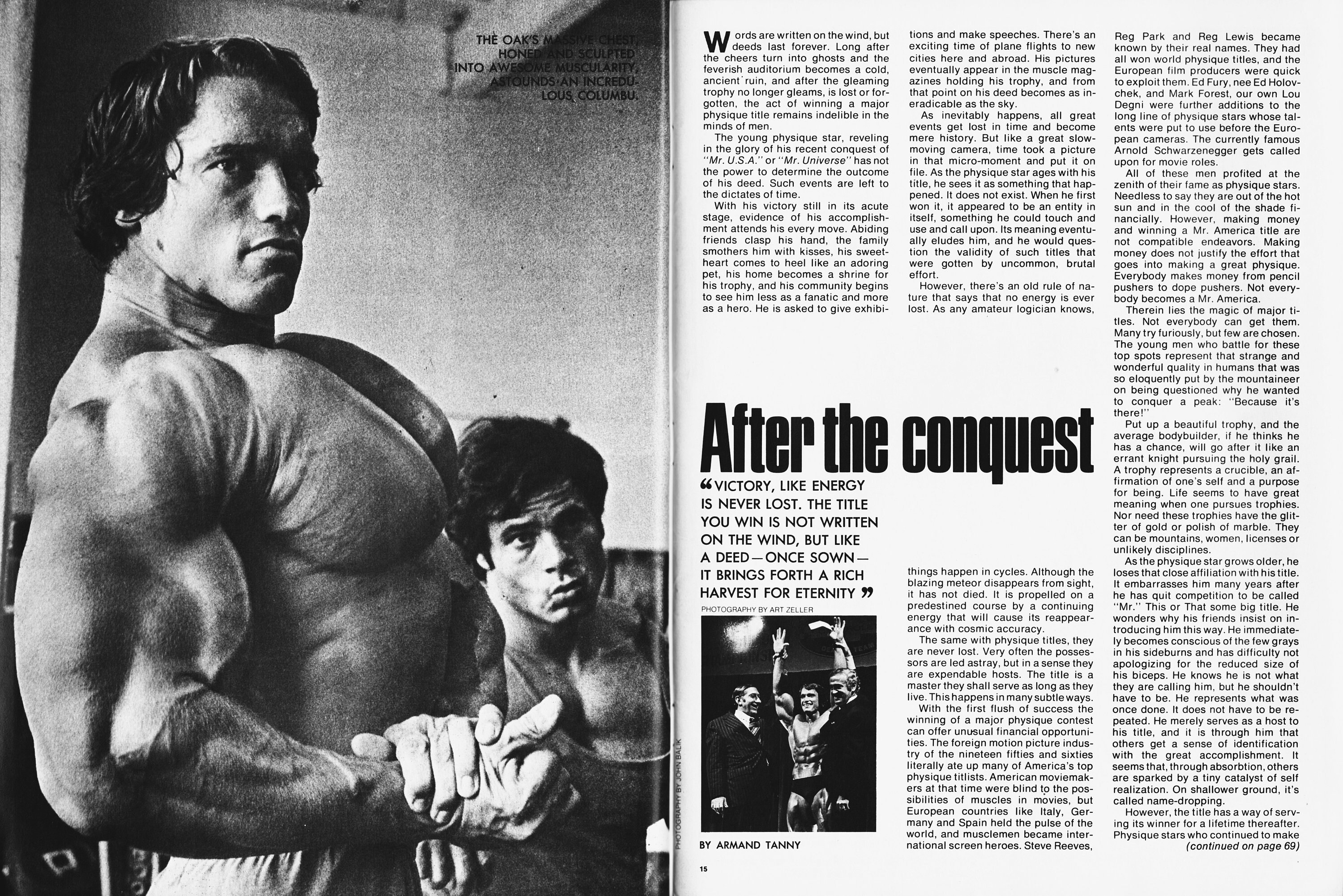 Muscle Builder & Power April, 1976 Mike Mentzer cover American ...
