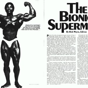 Arnold Schwarzenegger Muscle Builder Magazine, July 1976 (digital ...