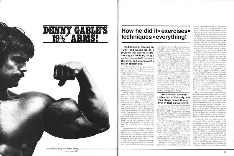 Muscle Builder & Power; August-september, 1975; DIGITAL DOWNLOAD Issue ...