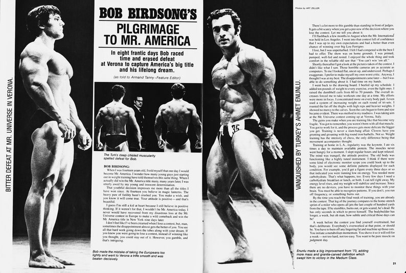 Muscle Builder & Power June, 1975 Bill Grant cover American ...