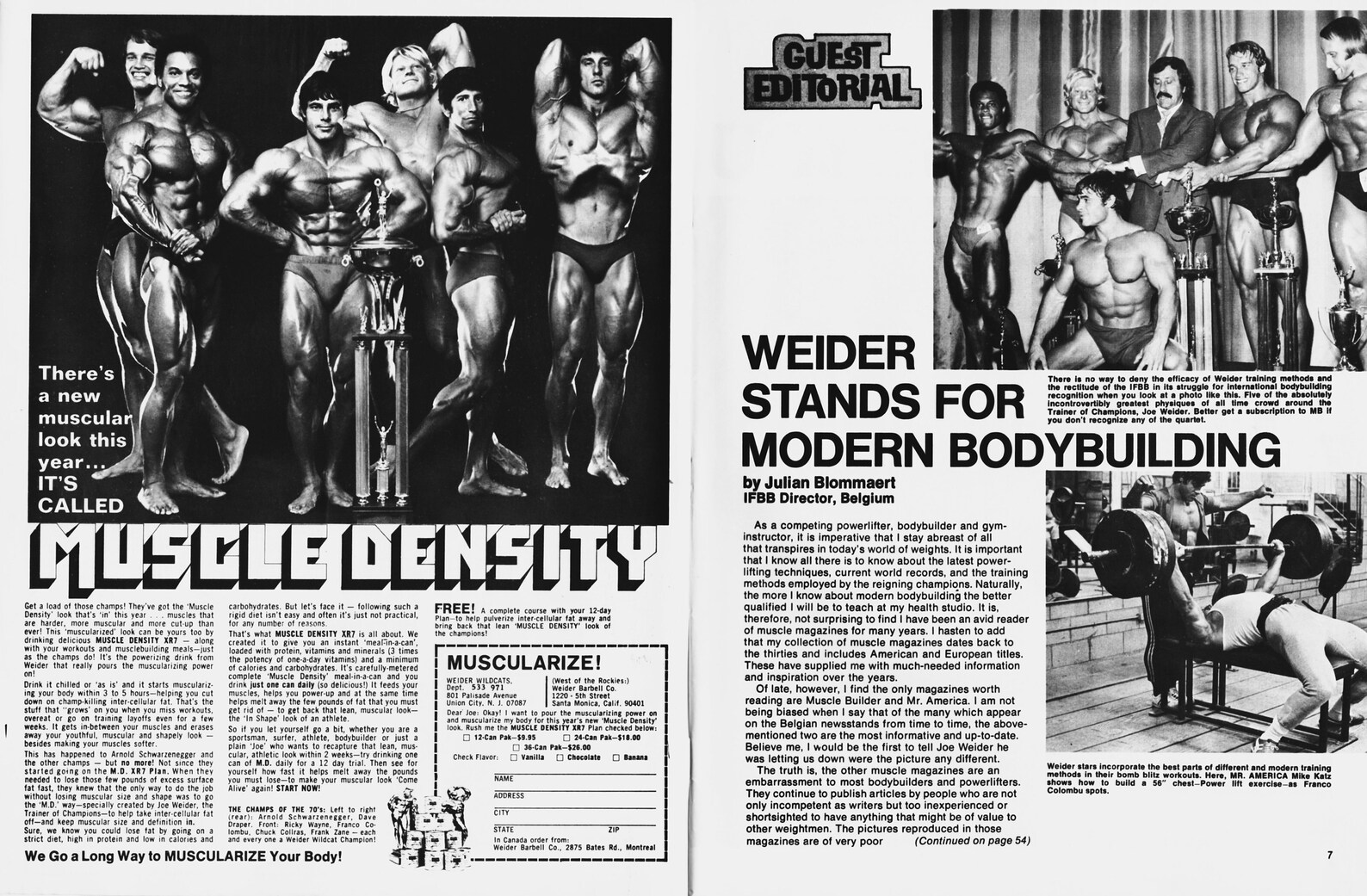 Muscle Builder and Power Magazine, February, 1972: Arnold ...