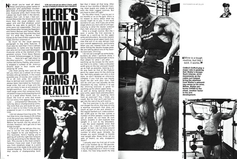 Muscle Builder & Power; December, 1976; DIGITAL DOWNLOAD Issue; Robby ...