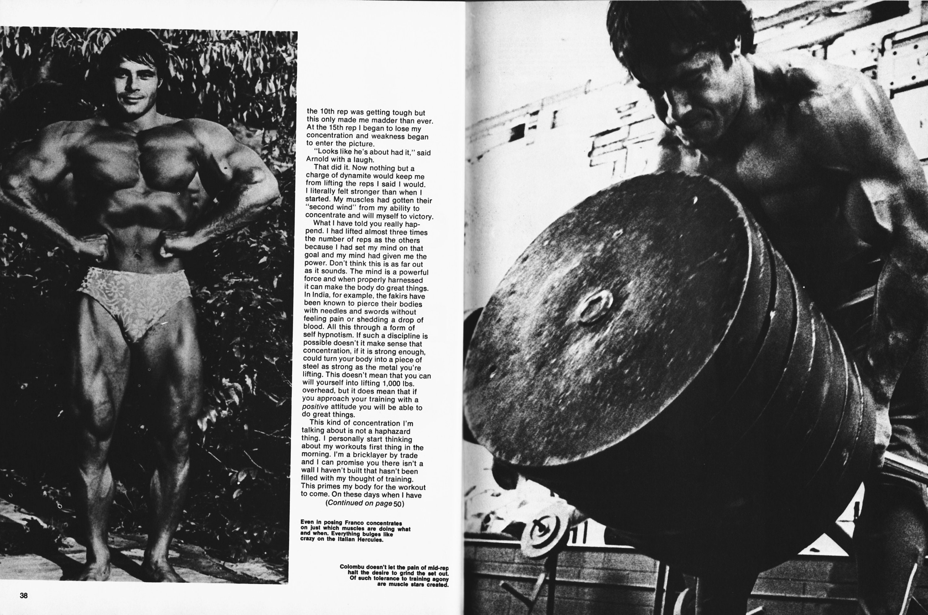 Muscle Builder and Power Magazine, February, 1972: Arnold ...