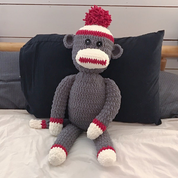 Sock Monkey Pattern - Etsy