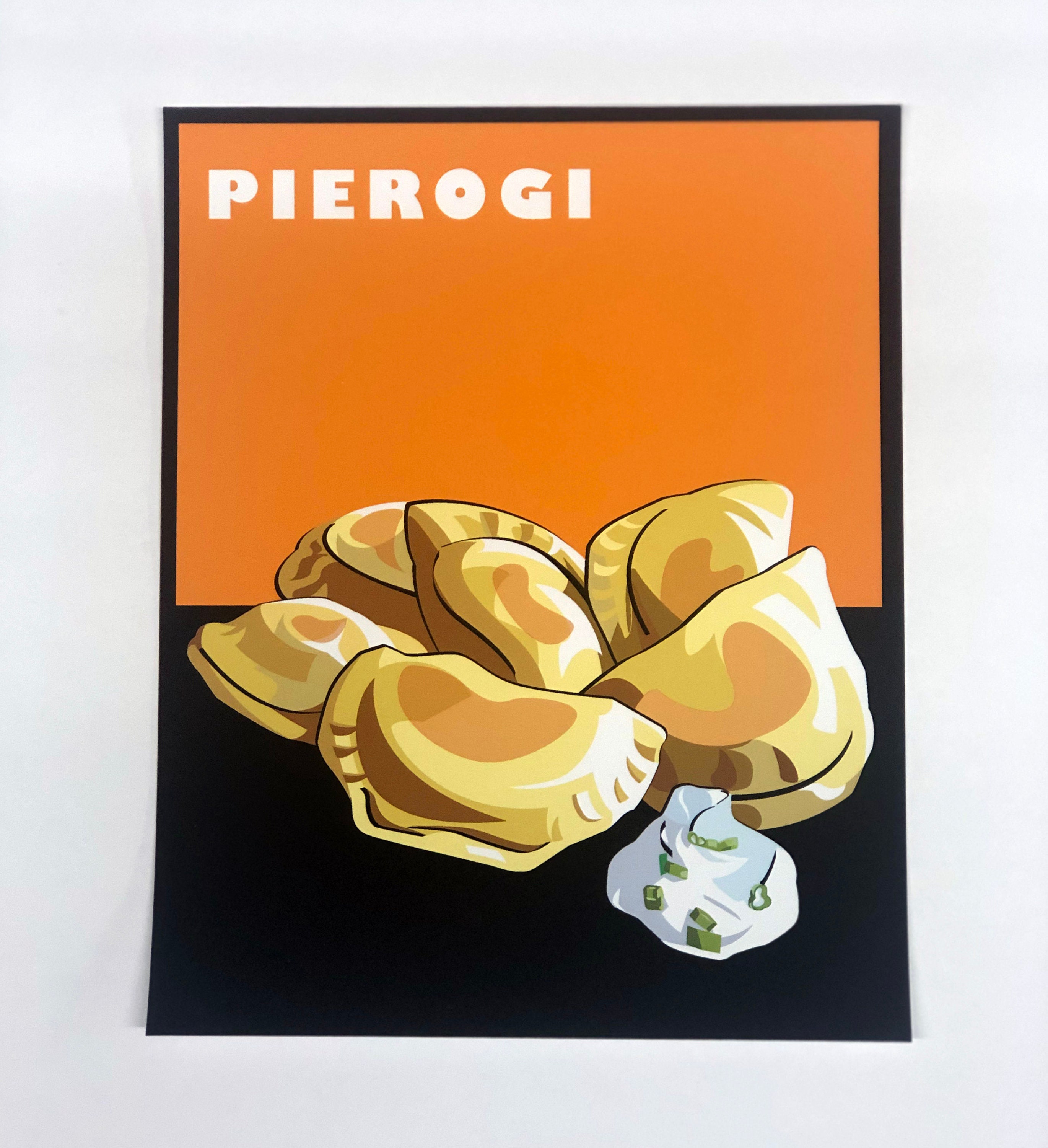Pierogi Food Print 8x10 - Etsy