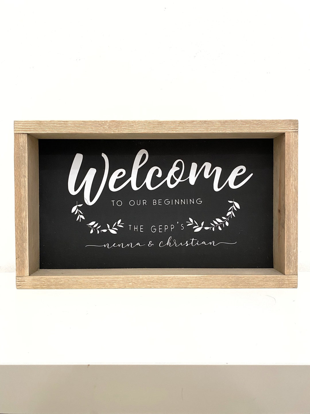 Wooden Wedding Welcome Sign, Wooden Welcome Sign, Handmade Signage for ...