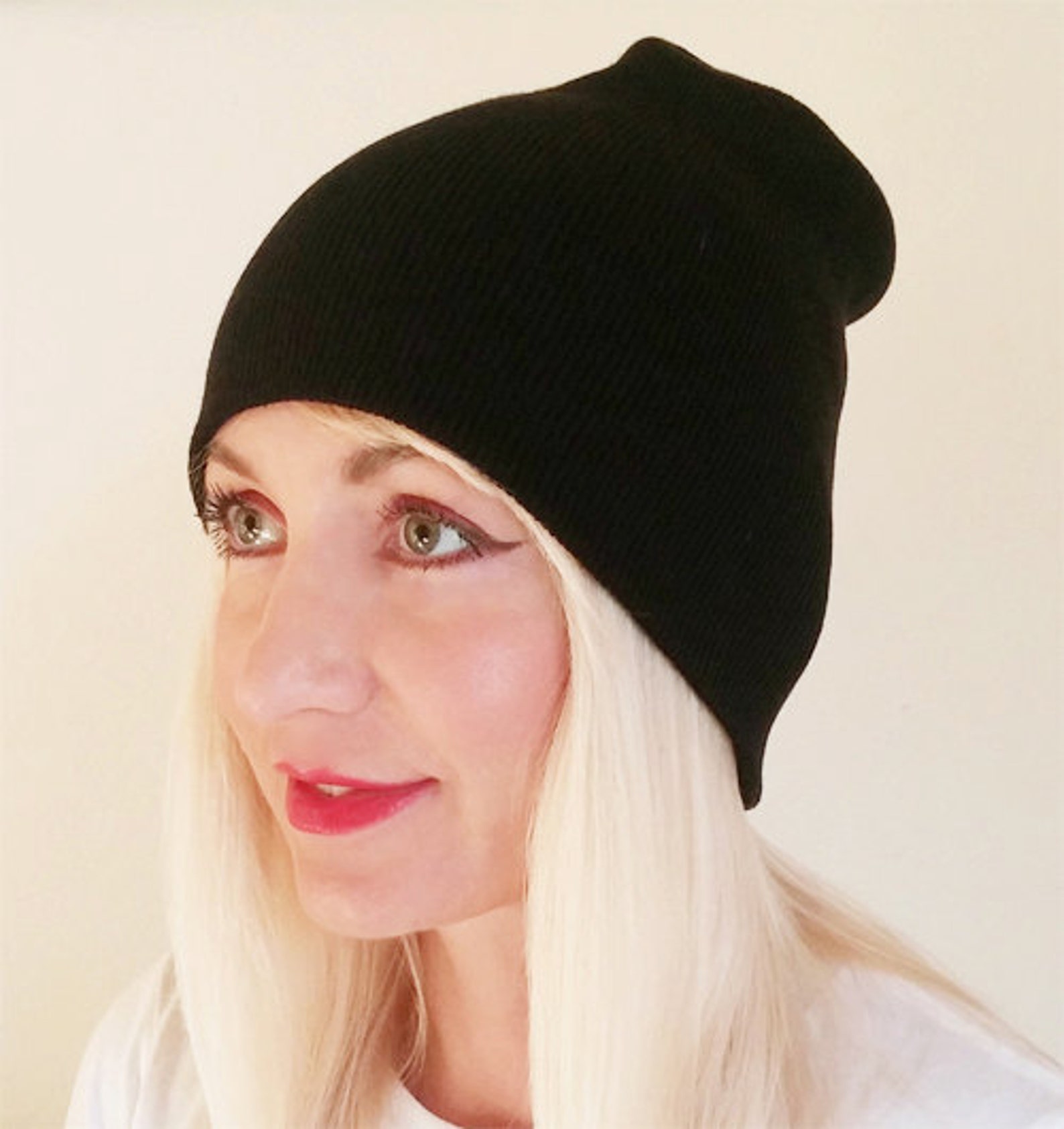 Black Beanie, Beanie Hat, Beanies, Plain Hat, Black Hat, Beanies for ...