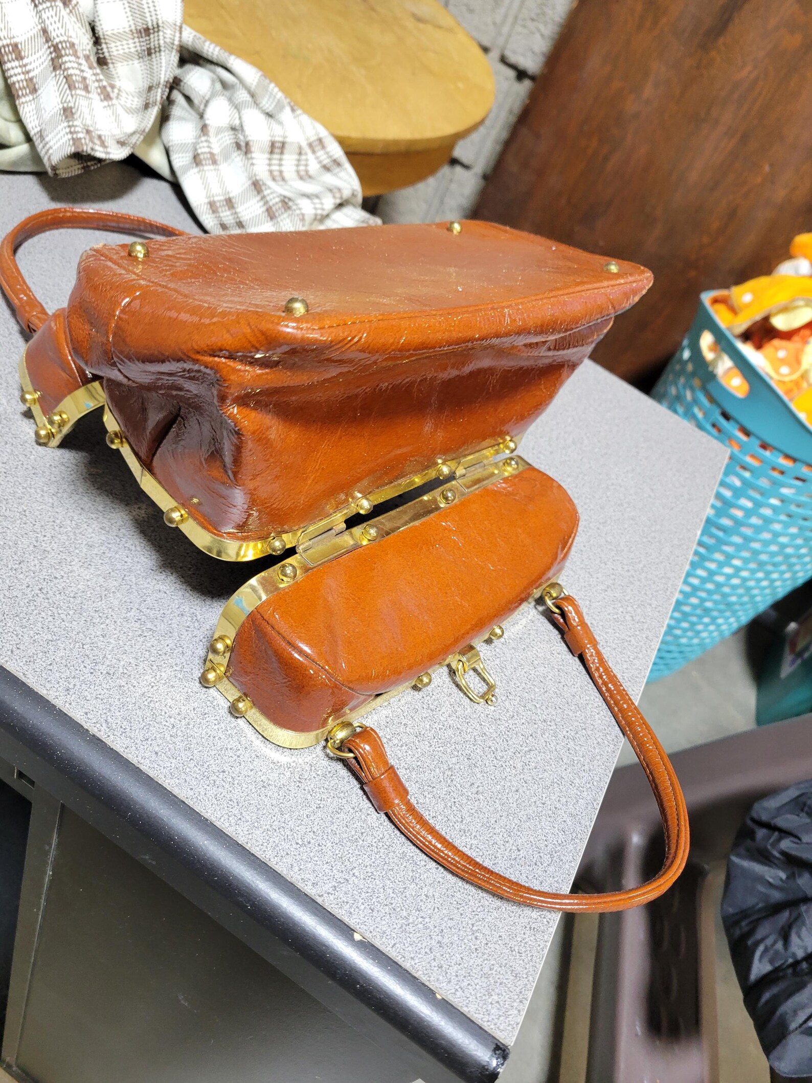 Vintage Patten Learher Dofan Paris Clutch Women's Purse - Etsy