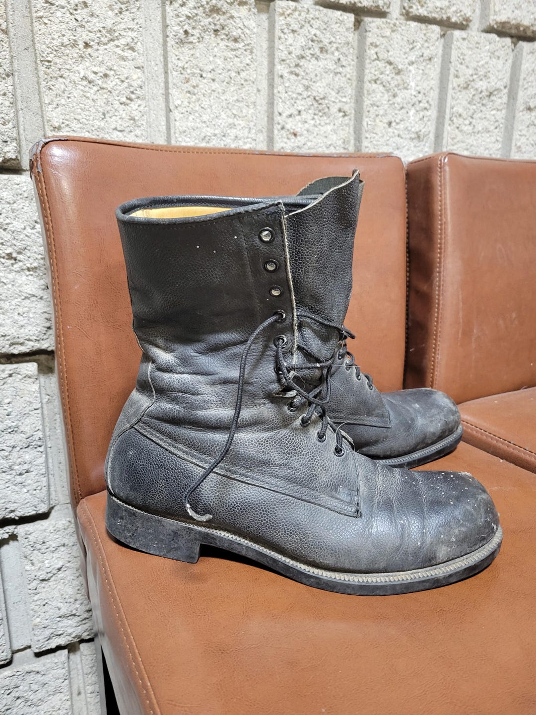Canadian Army Combat Boots Size Size 11 Made in Canada Steel Toe Greb ...