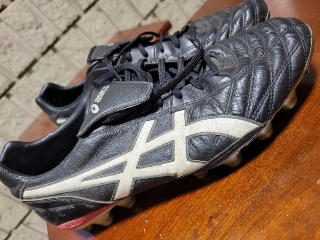 Vintage Lethal Testimonials Asics Soccer Football Shoes Boots Men's 11. ...