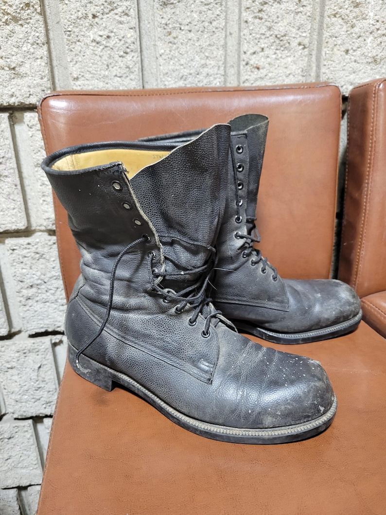 Canadian Army Combat Boots Size Size 11 Made in Canada Steel Toe Greb ...